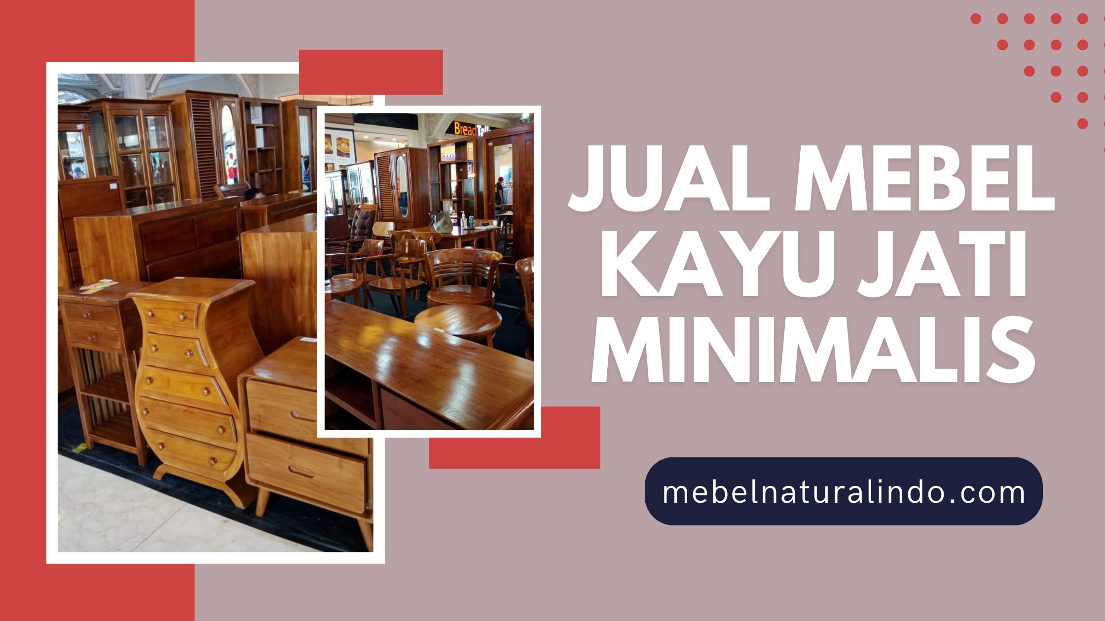 Jual Mebel Kayu Jati Minimalis - Hubungi Kami 081390234583